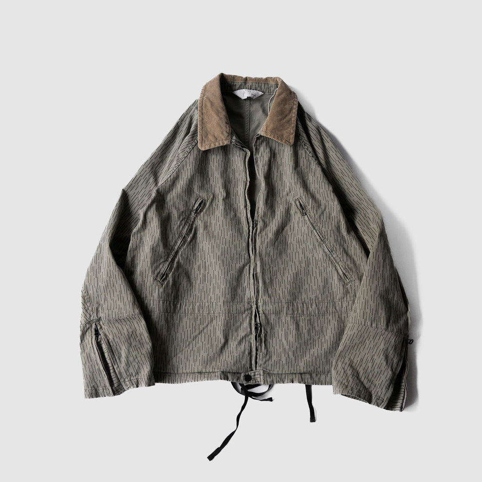 ANCELLM / CAMO ZIPUP JACKET "RAIN DROP CAMO" | Attic ONLINE STORE